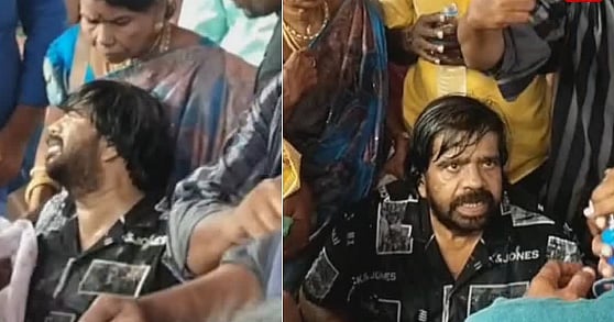 திடீரென மயங்கி விழுந்த டி. ராஜேந்தர்!/director and actor T Rajendar ...