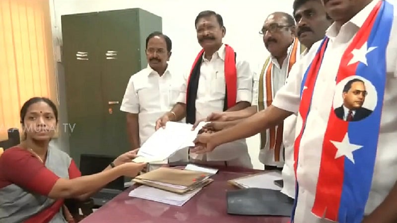 சேலம் திமுக வேட்பாளர் செல்வகணபதி வேட்புமனு நிறுத்திவைப்பு; காரணம் என்ன ...