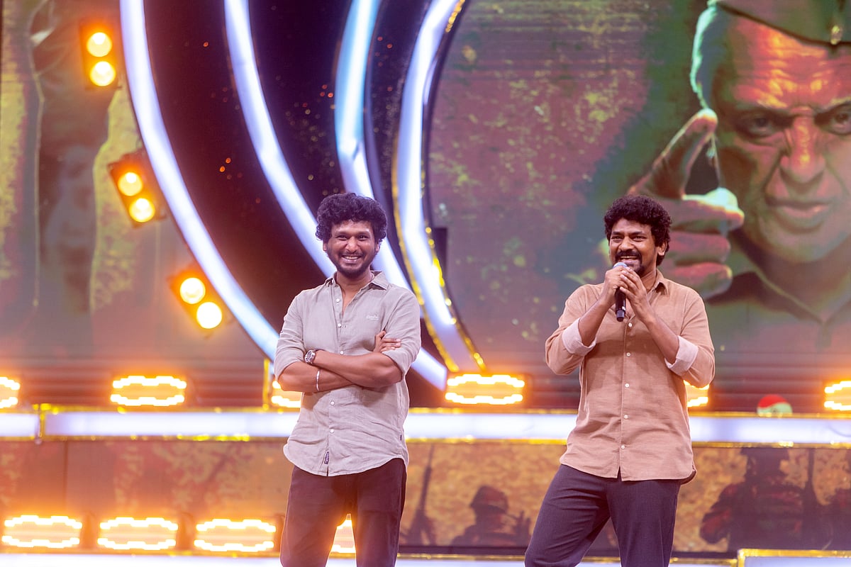 கமல், சிம்பு, ஸ்ருதி, அதிதி பங்குபெற்ற INDIAN 2 ஆடியோ லாஞ்ச் புகைப்பட ...