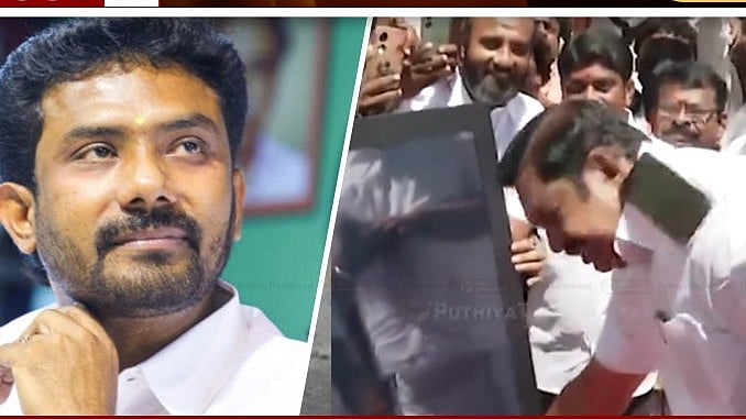 Former MP OP Ravindranath condemns cellphone attack on EPS / இபிஎஸ் ...