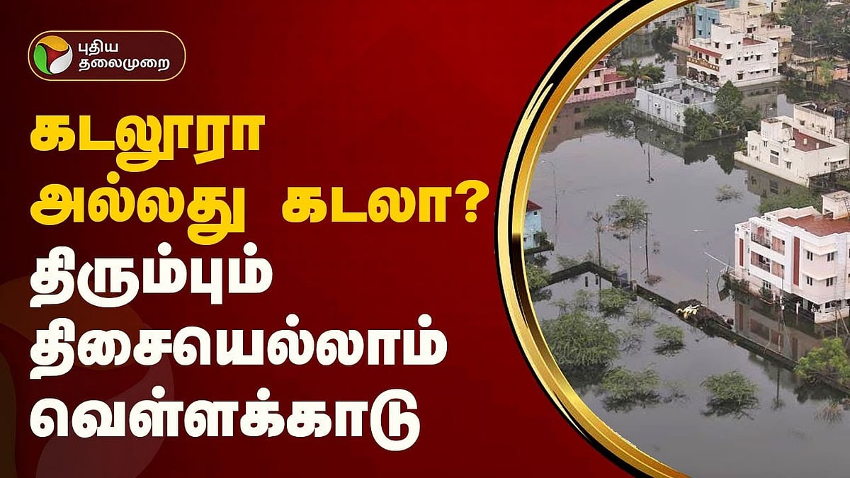Cyclone Fengal | கடலூரா அல்லது கடலா..? திரும்பும் திசையெல்லாம் ...
