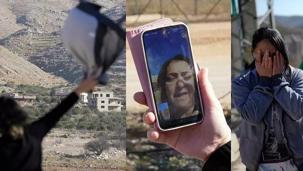 இஸ்ரேல் போரால் 27 ஆண்டாக பிரிந்து வாழும் சோஹா சஃபாடி மற்றும் சகோதரிகள் ...