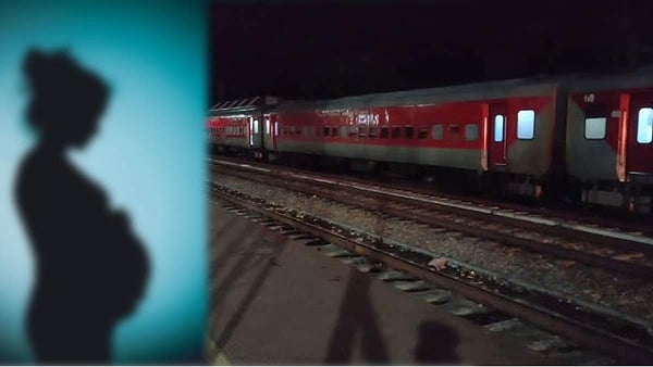 ஓடும் ரயிலில் கர்ப்பவதிக்கு பாலியல் தொல்லை/4 month pregnant woman ...