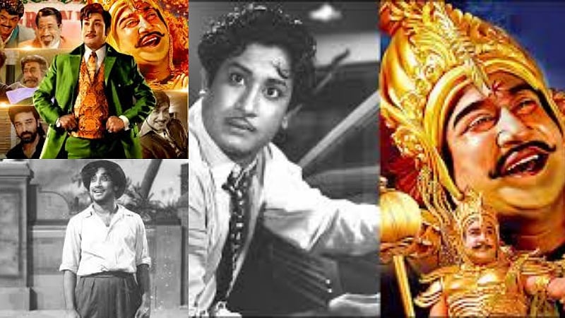 Some of the unique roles of actor Sivaji Ganesan