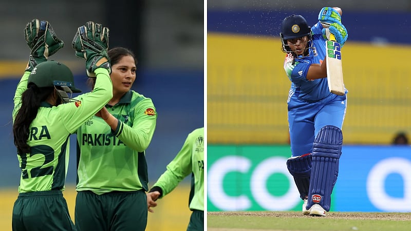 India scored 247 runs against Pakistan in the 2025 World Cup