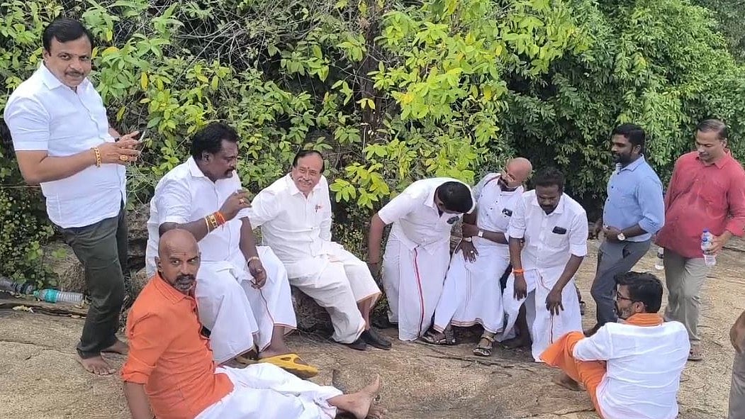 Police Book H Raja and 12 Others After Argument Over Flag Removal