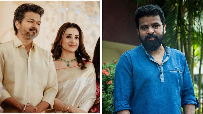 Director Ameer criticizes TVK leader Vijay for driving away his wife