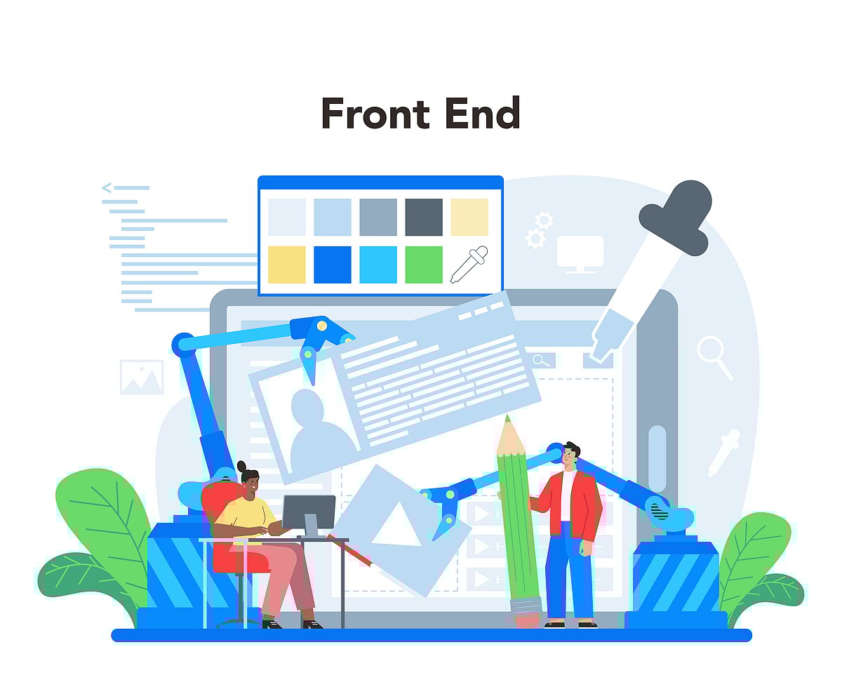 Front-end design for digital publishers