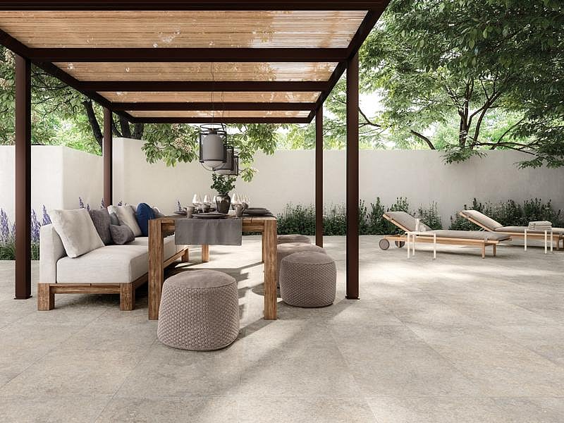 Porcelain Tiles Strength: Resilient Aesthetics for Outdoor Spaces