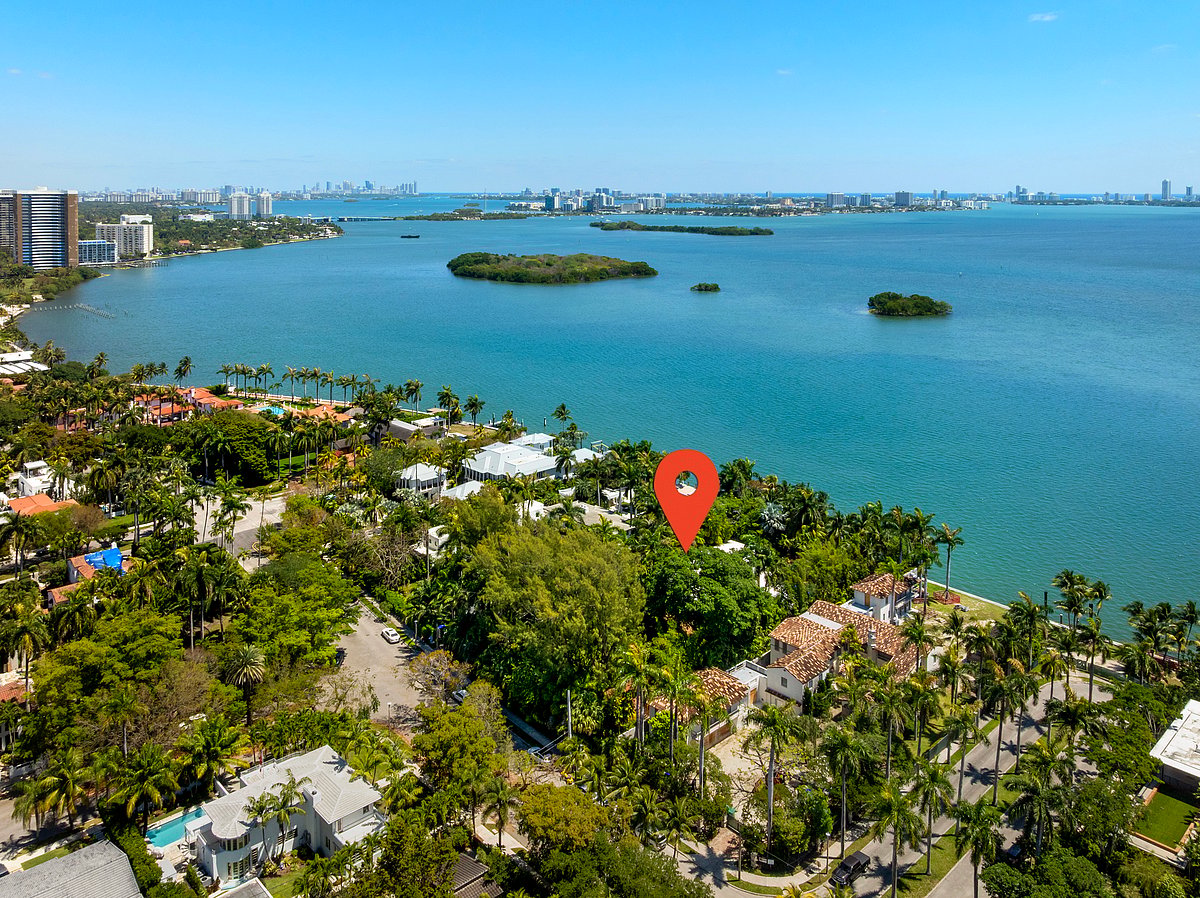 Explore Whispering Pines: Miami Bayfront Estate Listed for $20.9M