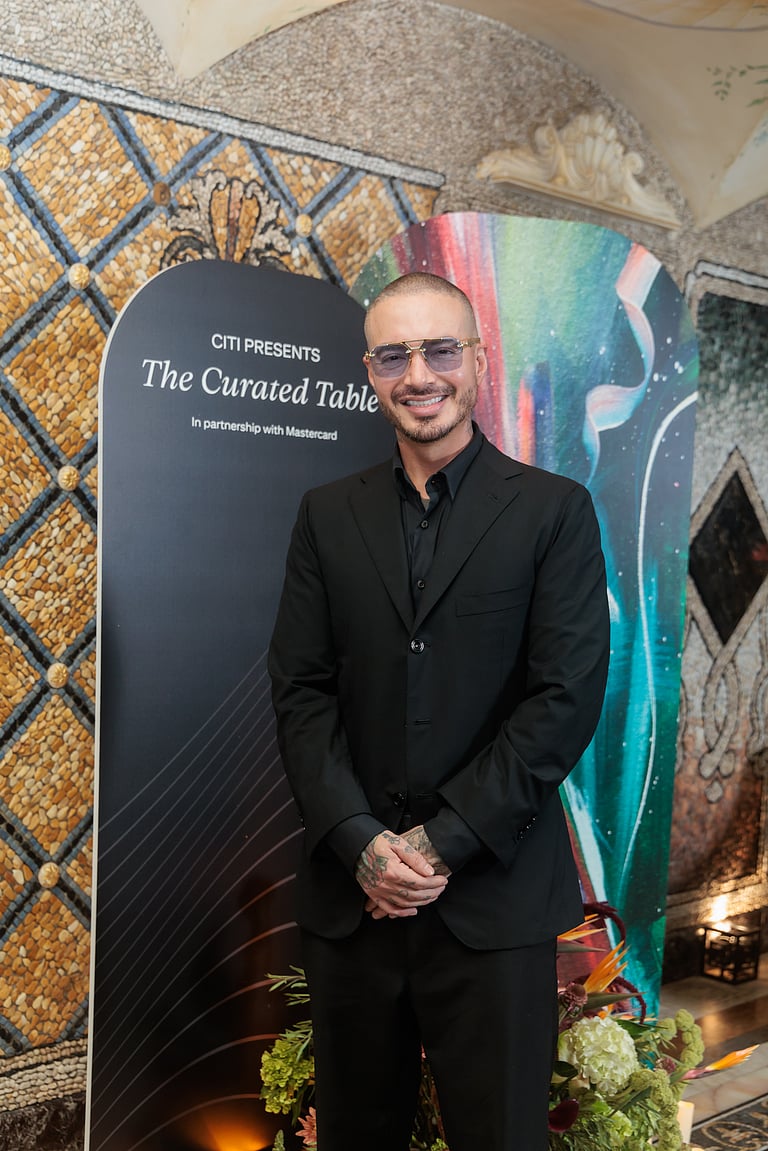 Versace Mansion Dinner: Chef Adrianne Calvo, J Balvin & Sophie Tea Unite