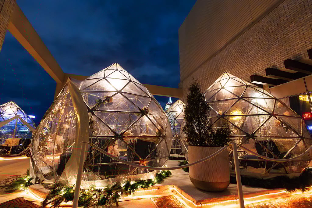 Winter Wonderland NYC: Somewhere Nowhere's Rooftop Igloos Return