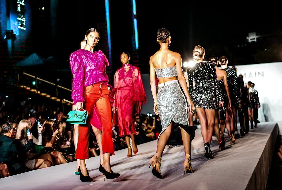 Balmain Paris: Featured Designer at Catwalk for Charity, Benefiting ...