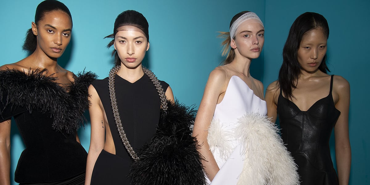 David Koma AW24 Collection: Neo-Expressionist Dance Meets Modern Glamour at LFW