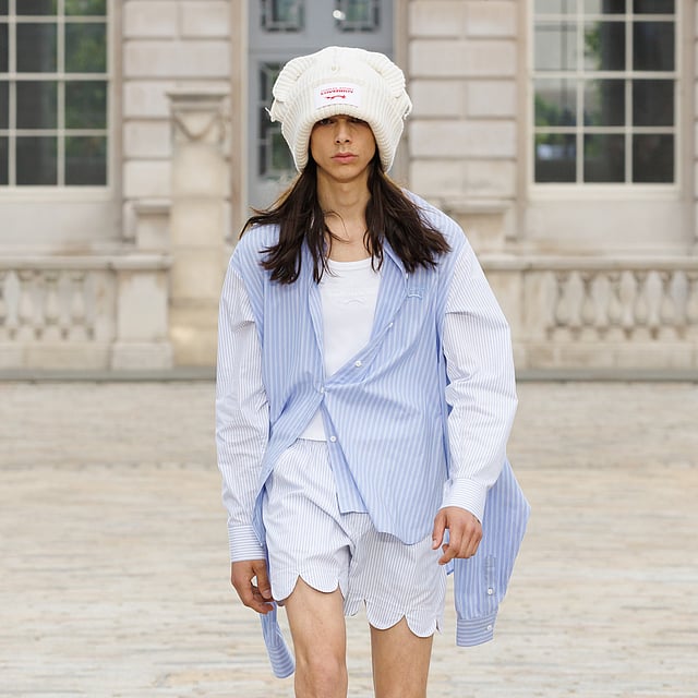 Charles Jeffrey LOVERBOY London SS25 Runway Shows Caps, Animal Hats, Boxers