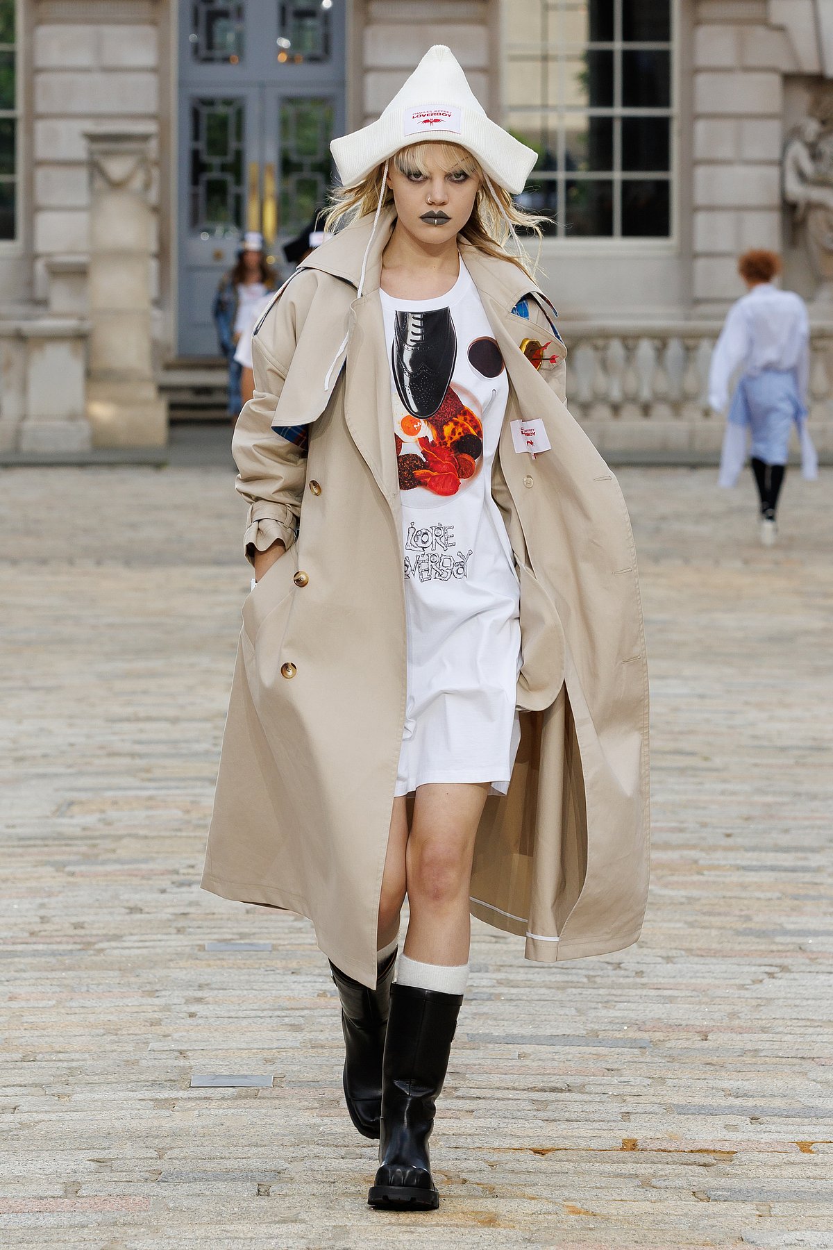 Charles Jeffrey LOVERBOY London SS25 Runway Shows Caps, Animal Hats, Boxers