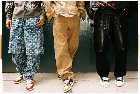 Charles Jeffrey LOVERBOY London SS25 Runway Shows Caps, Animal Hats, Boxers