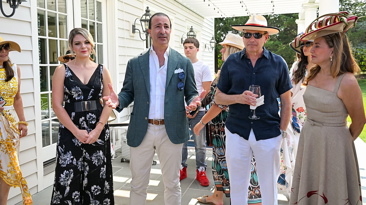 Kenneth & Maria Fishel Host Reception for Opera Italiana in Bridgehampton