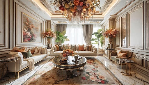 Luxury Home Design: Flower-Inspired Ideas for Elegance and Charm