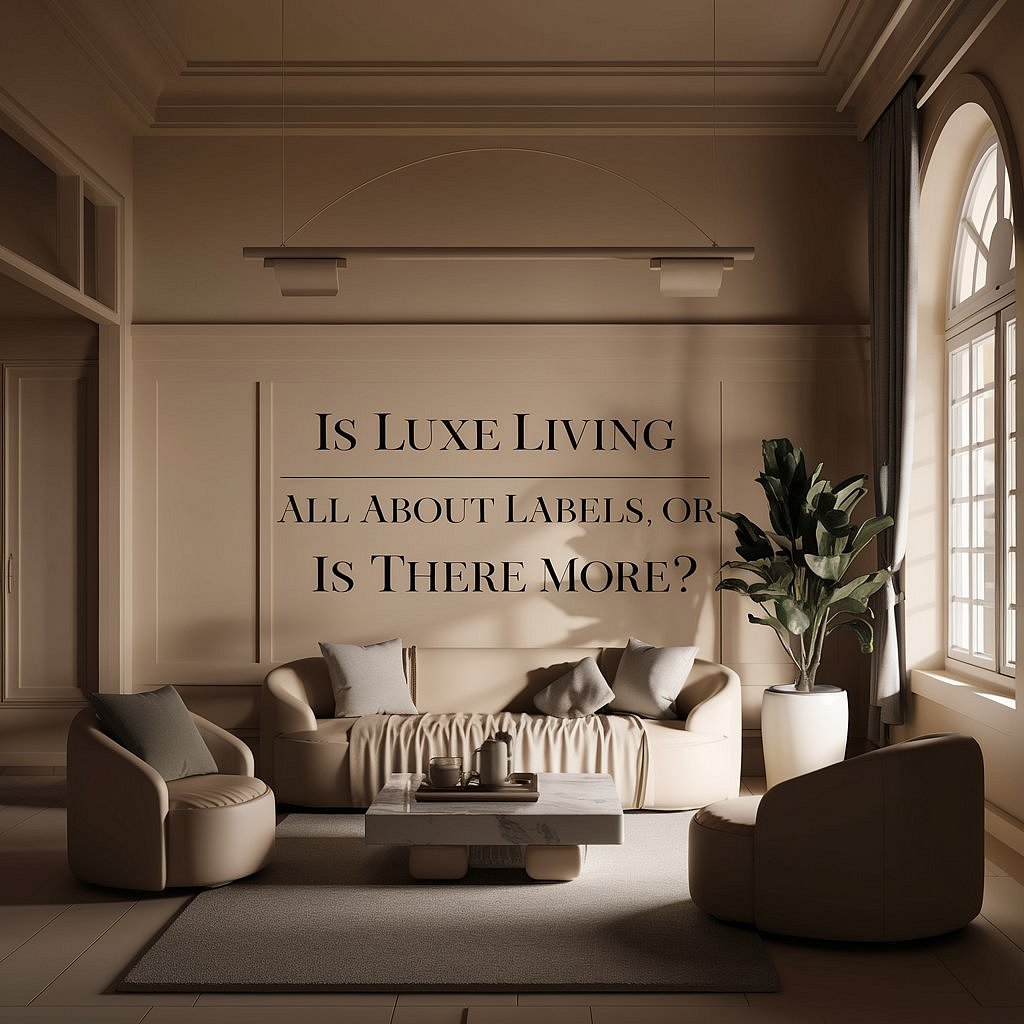 Redefining Luxe Living: Beyond Labels and High-End Brands