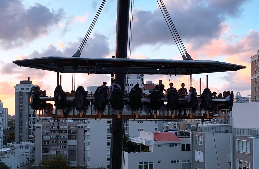 "Fly-Dining Puerto Rico: Sky-High Culinary Adventures Await"