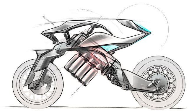 Jin-Ki Kanno, Yamaha's Motoriod AI Robot Self-Balancing Motorcycle Concept