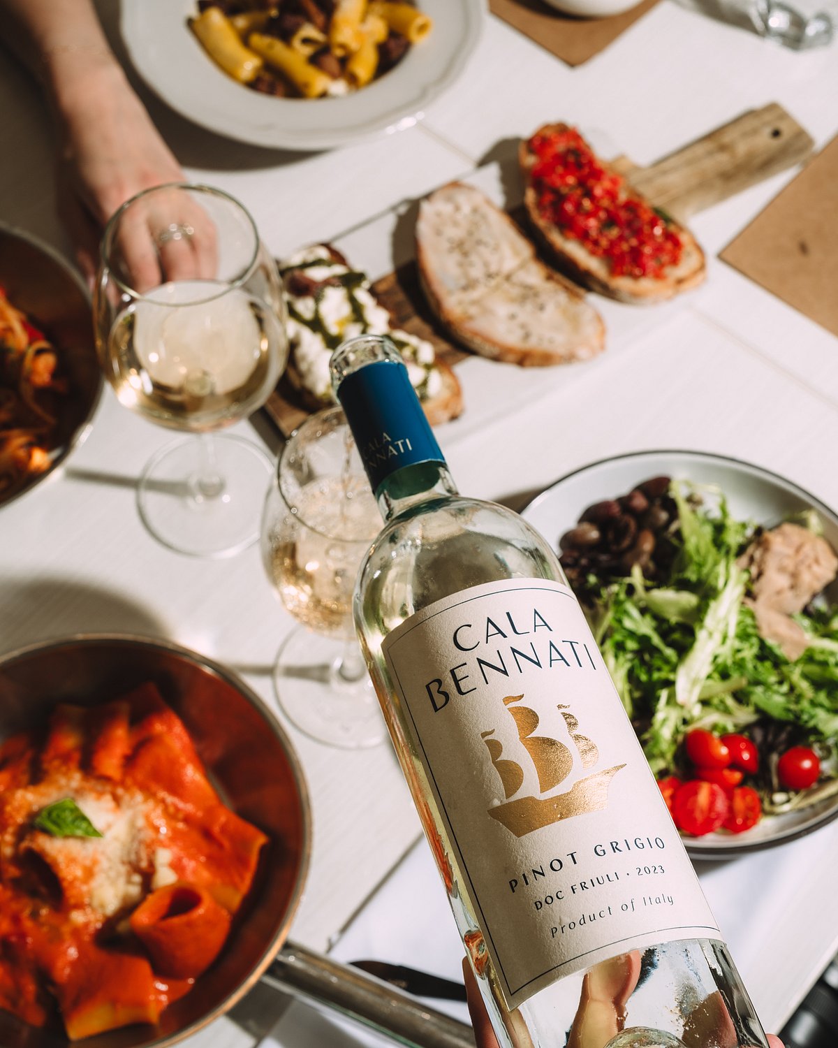 Discover the Renaissance of Cala Bennati Pinot Grigio from Friuli