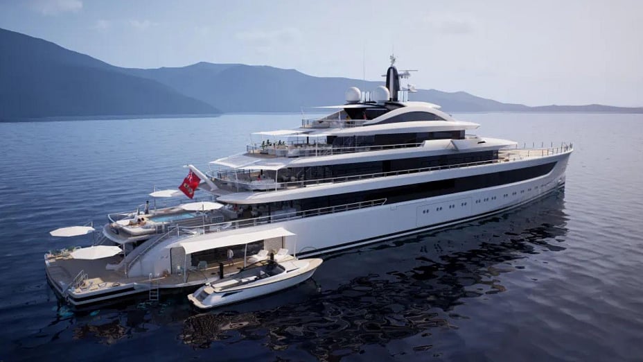 Explore Benetti's Project Life: The Ultimate 279-Foot Gigayacht
