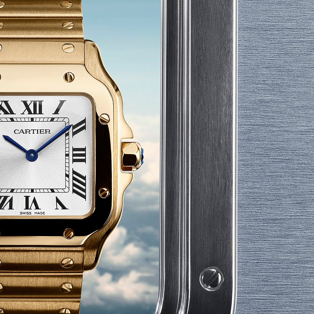 Cartier Elegance: Santos de Cartier Small Model Redefines Luxury