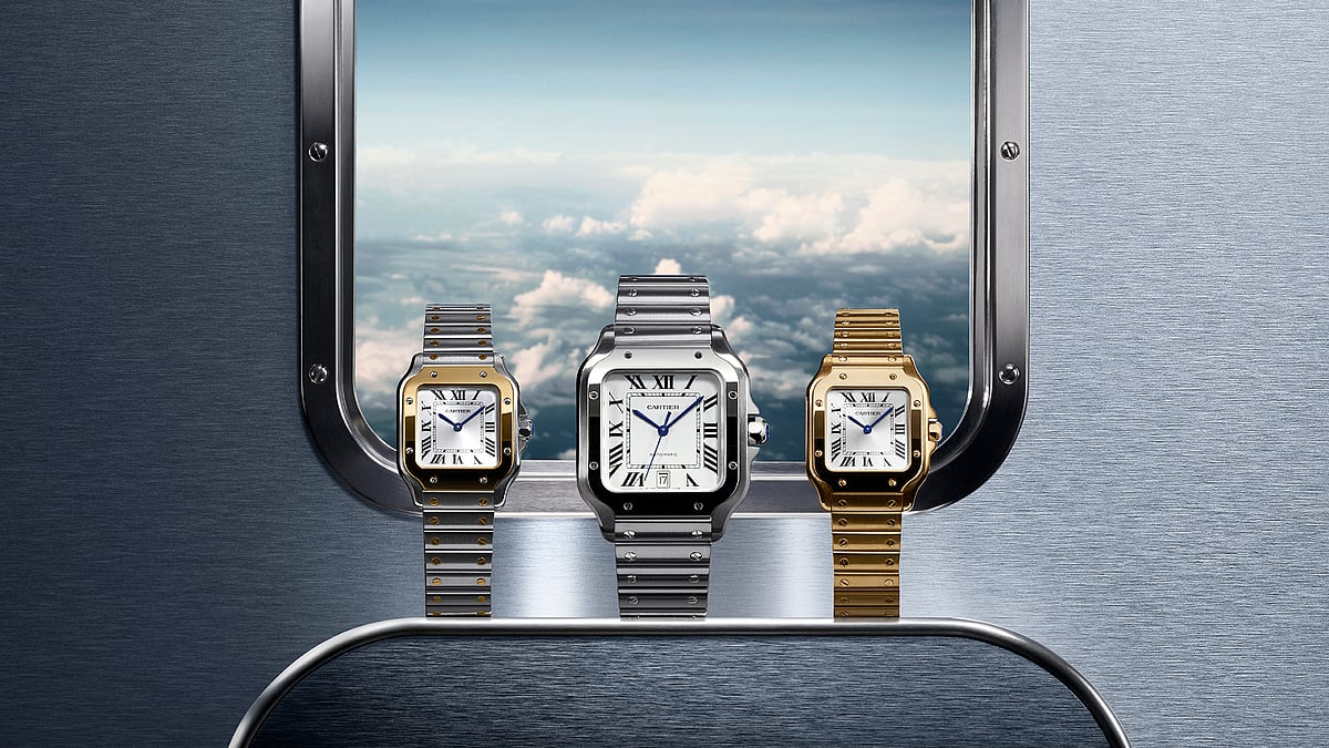 Cartier Elegance: Santos de Cartier Small Model Redefines Luxury