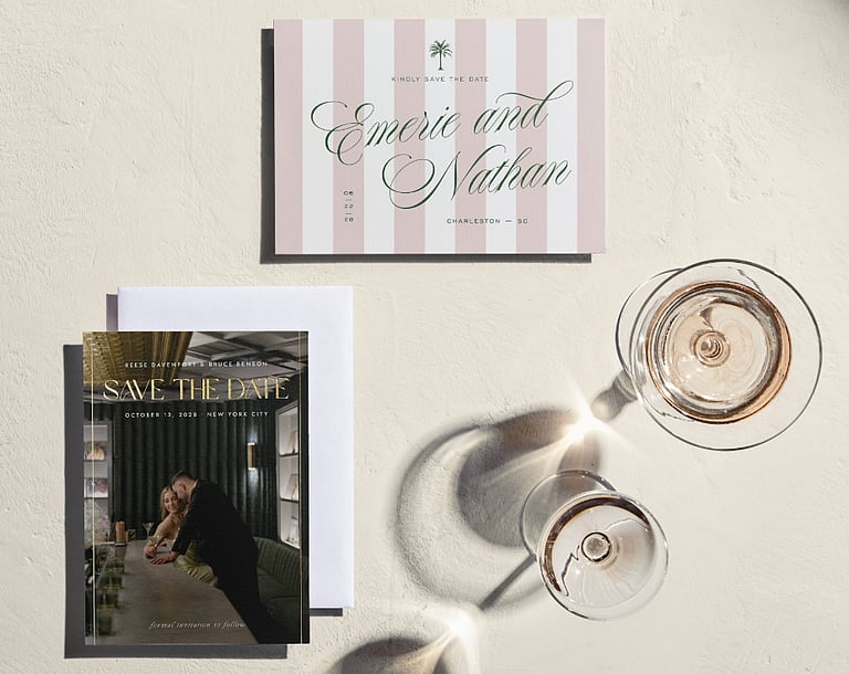 Discover Minted's 2026 Save the Date Collection: Unique Wedding Invitations