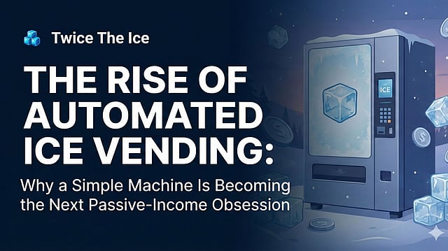 Automated Ice Vending Boom: How Self-Serve Machines Are Powering ...