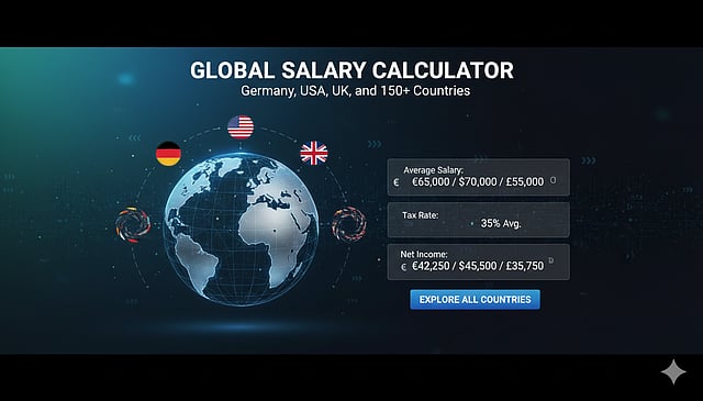 Global Salary Insights: Calculate Your Real Take-Home Pay in 150+ Countries