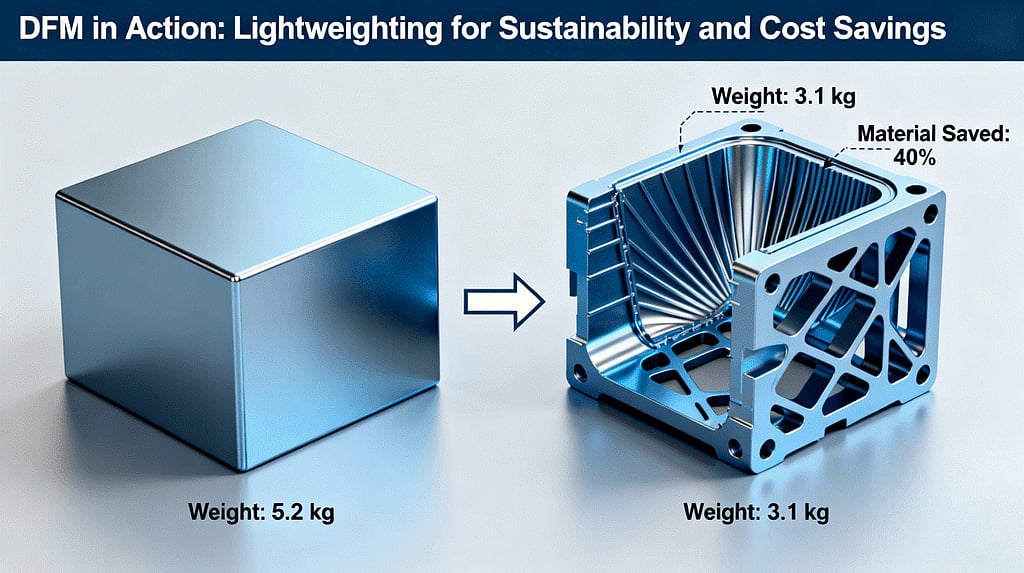 Precision Manufacturing: Sustainable Luxury with 40% Cost Savings via DFM