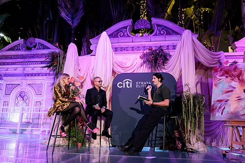 Versace Mansion Dinner: Chef Adrianne Calvo, J Balvin & Sophie Tea Unite