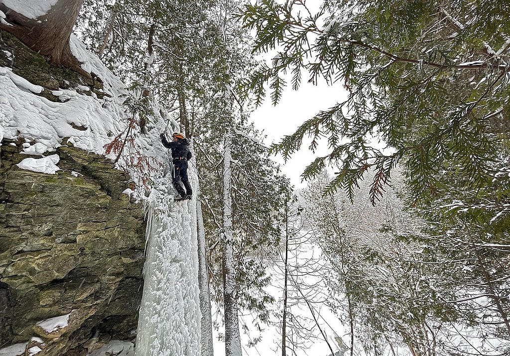 Ice Climbing, Dining and Spa Bliss in Elora