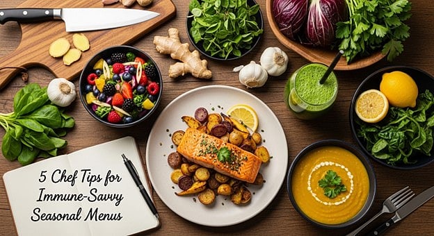 5 Chef Tips for Immune-Boosting Winter Menus