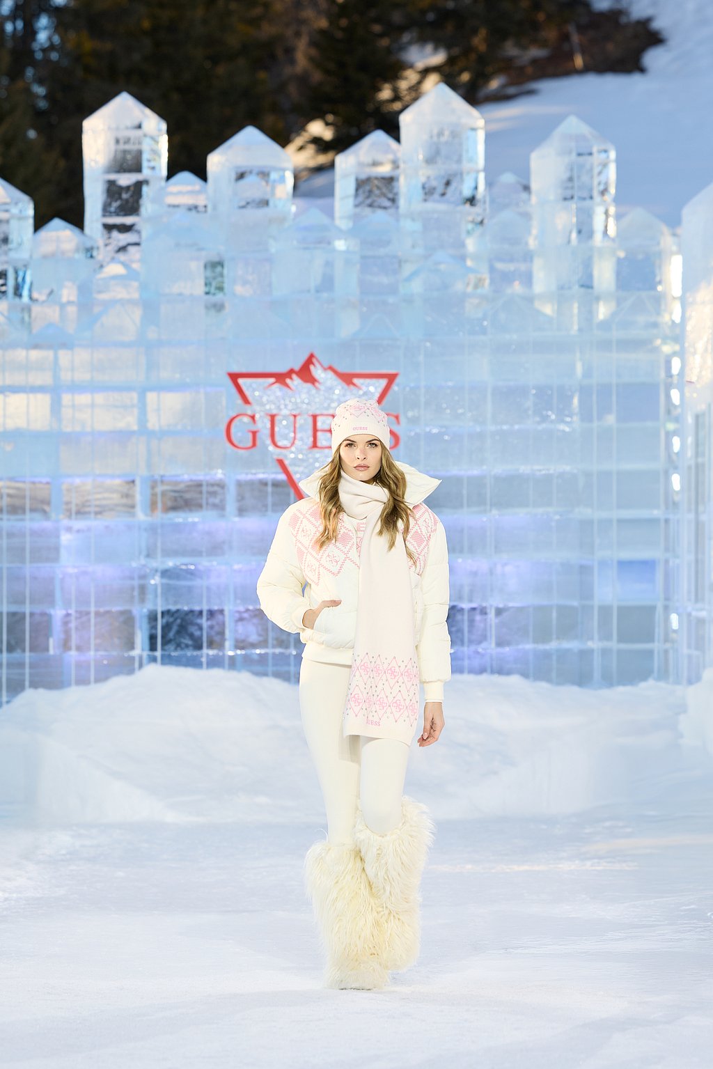 GUESS Unveils High-Altitude Fashion Show in Gstaad's Snow Igloos