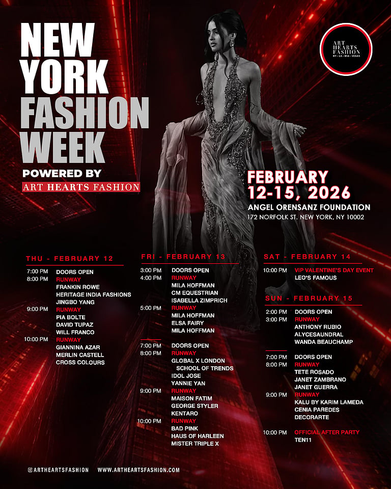 Art Hearts Fashion Revitalizes New York Fashion Week with Global Flair