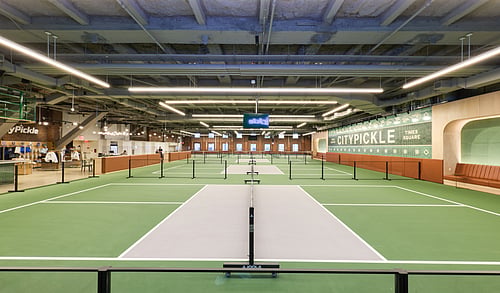 CityPickle Opens Year-Round Pickleball Hub in Times Square's Paramount ...
