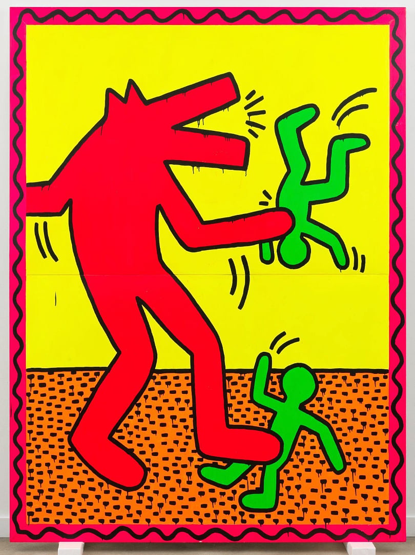 Explore Keith Haring's Early Years at The Brant Foundation Exhibition