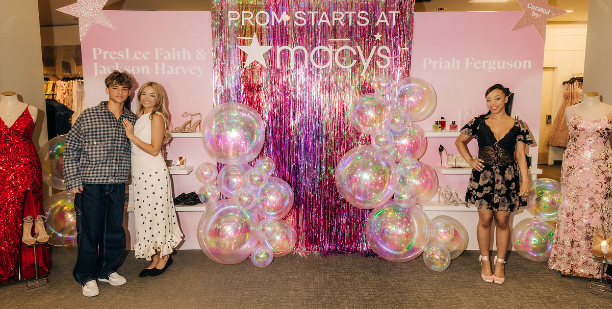 Macy’s Herald Square Prom Event Launches 2026 Season with Priah Ferguson