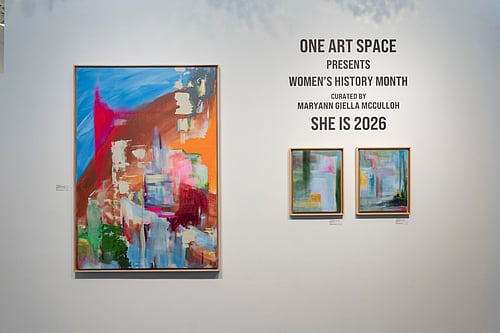 Tribeca's One Art Space Celebrates Women's History Month with Dual ...