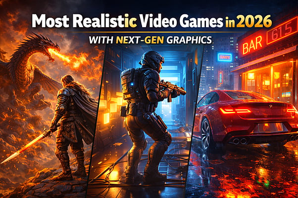 Explore the Most Realistic Video Games of 2026 with Next-Gen Graphics