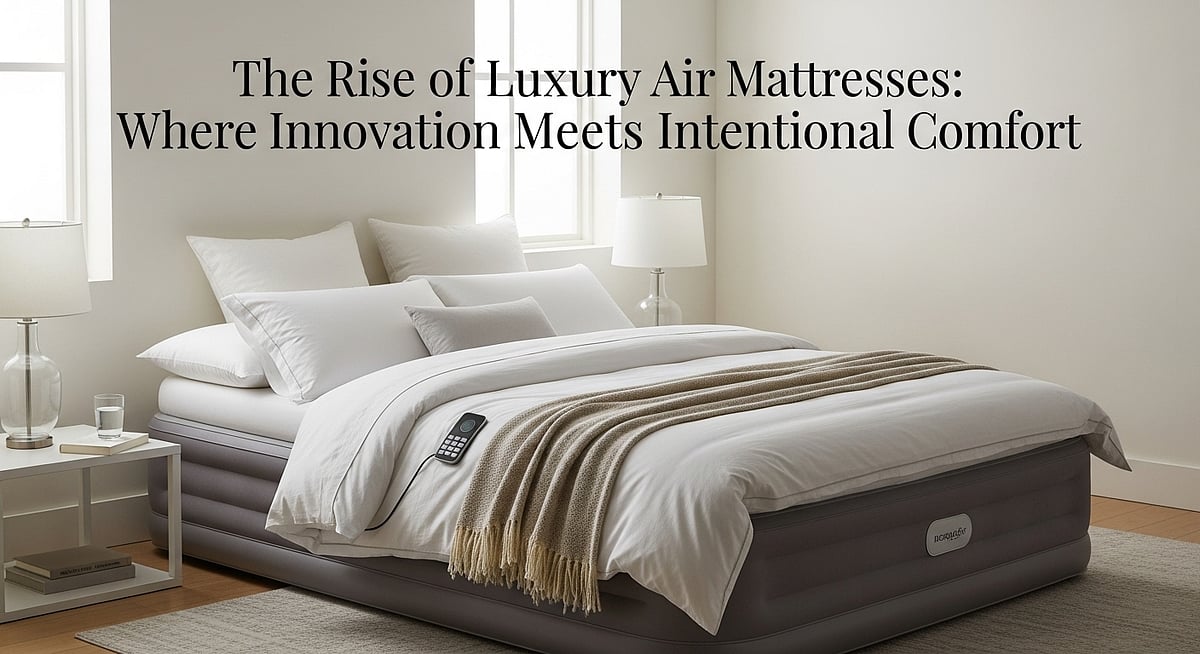 The Rise of Luxury Air Mattresses: How Adaptive Design Is Redefining ...