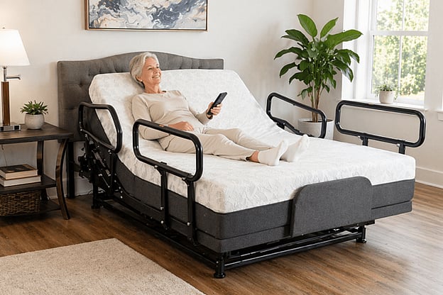 Hi-Low Adjustable Beds: How Height and Positioning Improve Safer Home Care