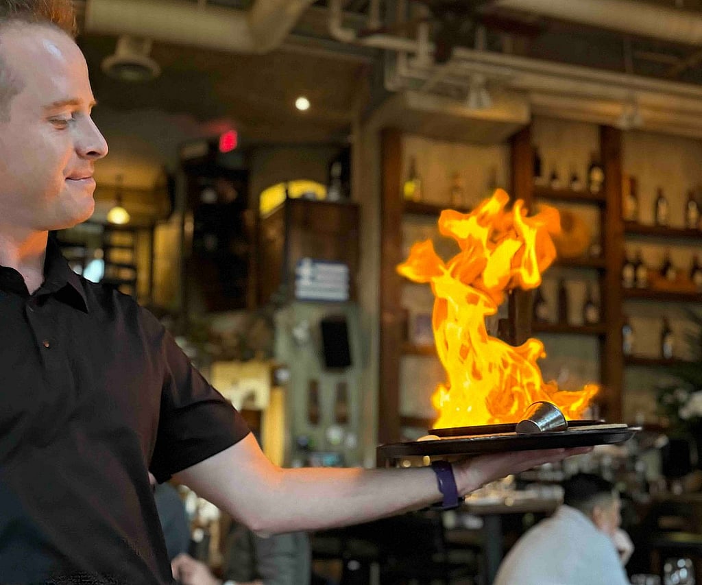 Where to Dine Now in Blue Mountain: Tholos Restaurant’s Greek Feast
