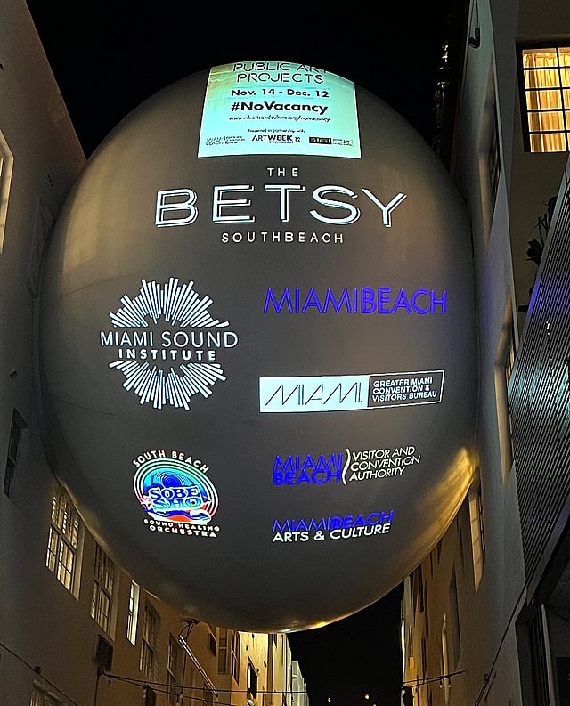 The Betsy Orb: dNASAb World Cup Art Installation Miami