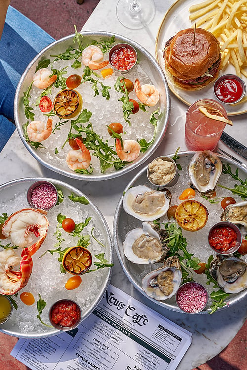 News Cafe FIFA World Cup Package: $15 OpenTable Miami Beach
