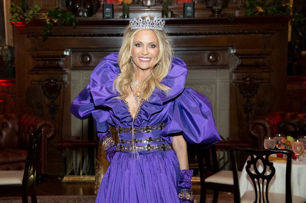 Leesa Rowland is Queen of the Court at her Royal Ball